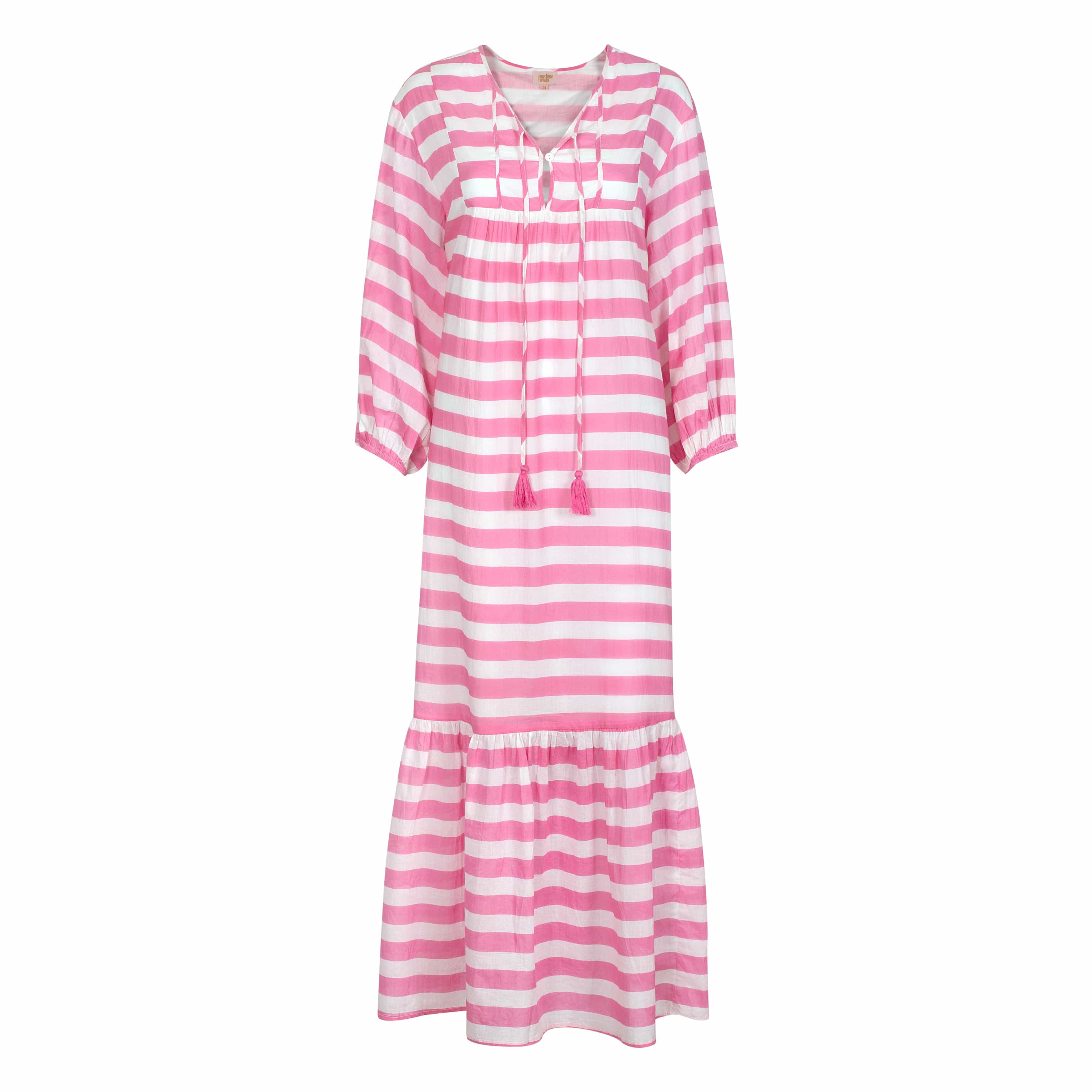 Duval Stripe Copa Dress – How'd She Do That?
